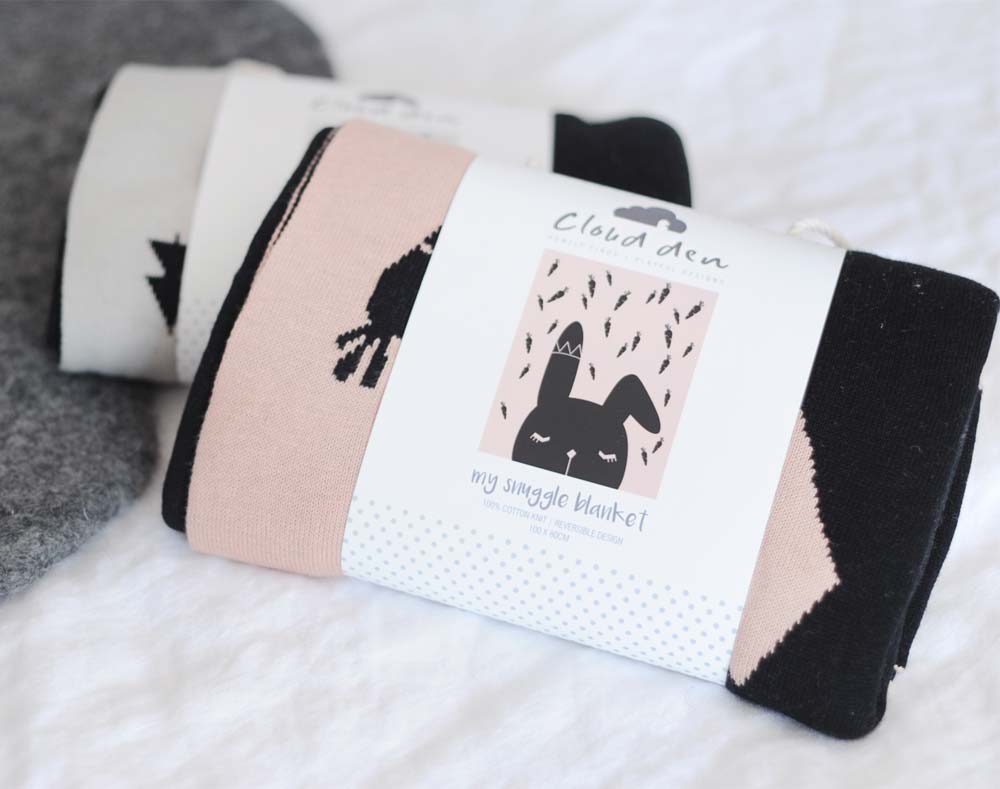 Miss Bunny Snuggle Blanket – Cloud Den